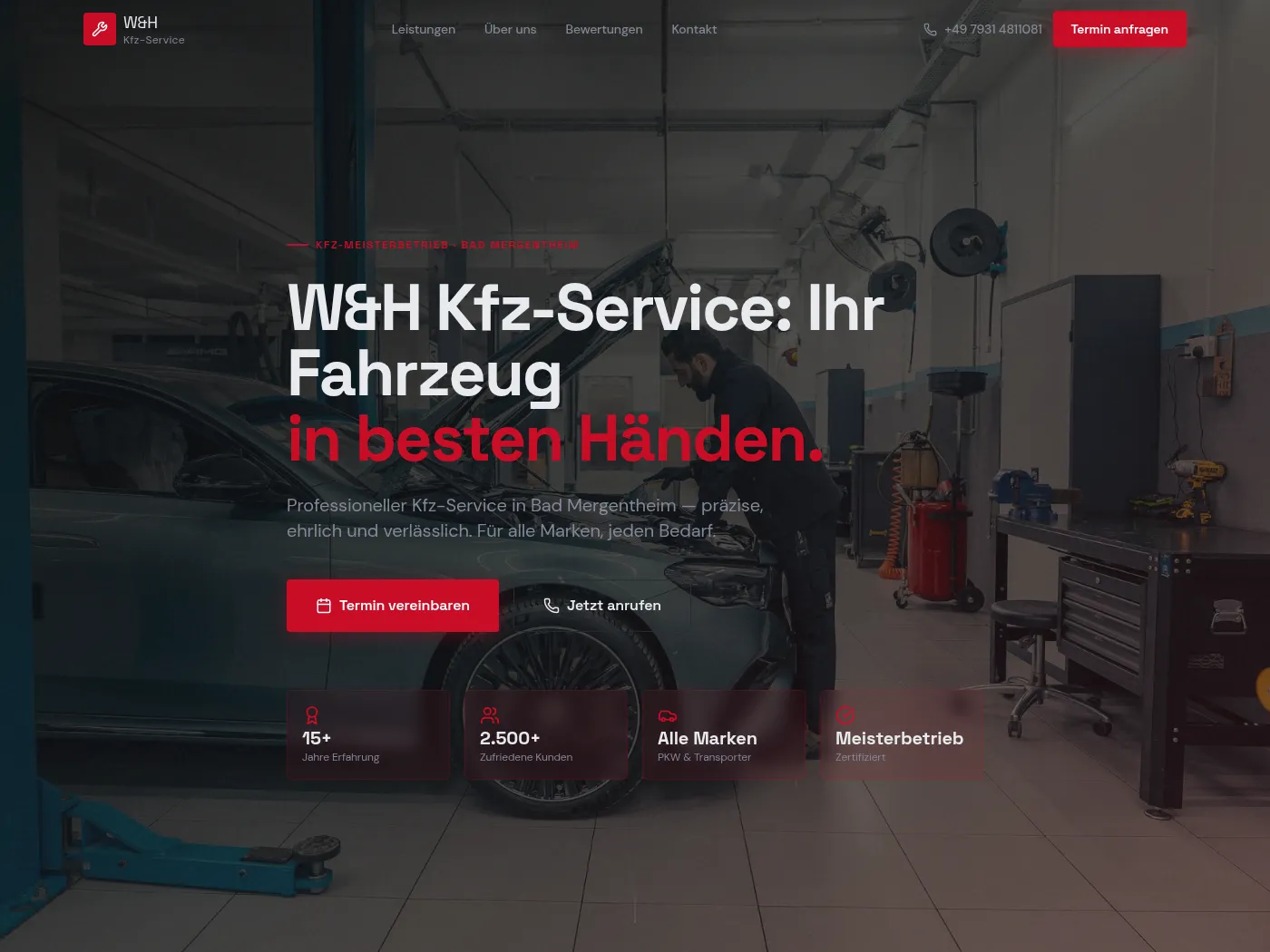 W&H Kfz-Service Landing