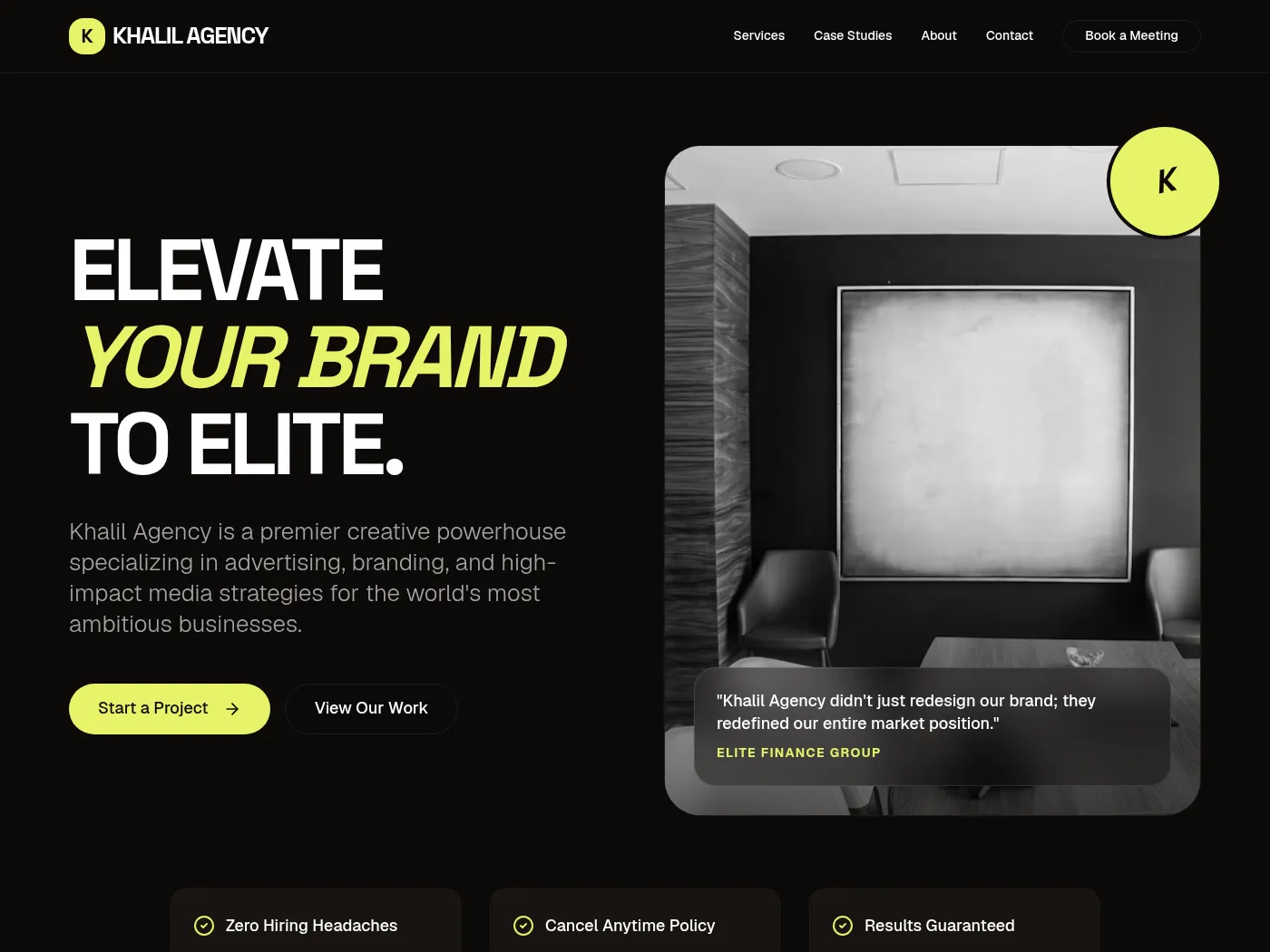 Khalil Agency Website