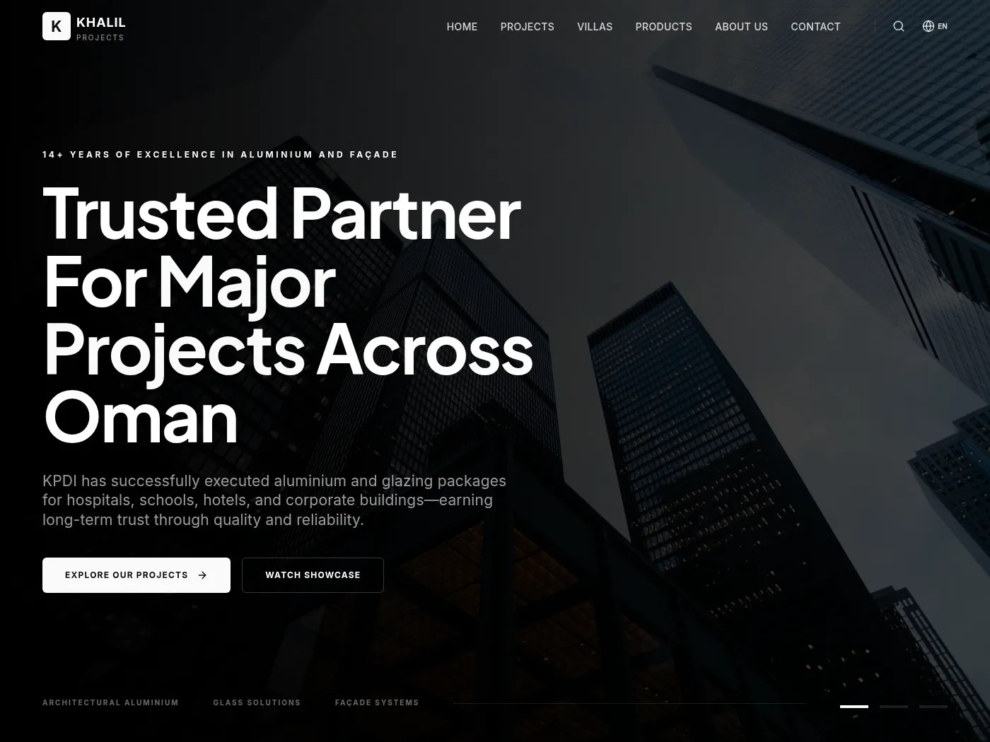 KhalilProjects Portfolio Clone
