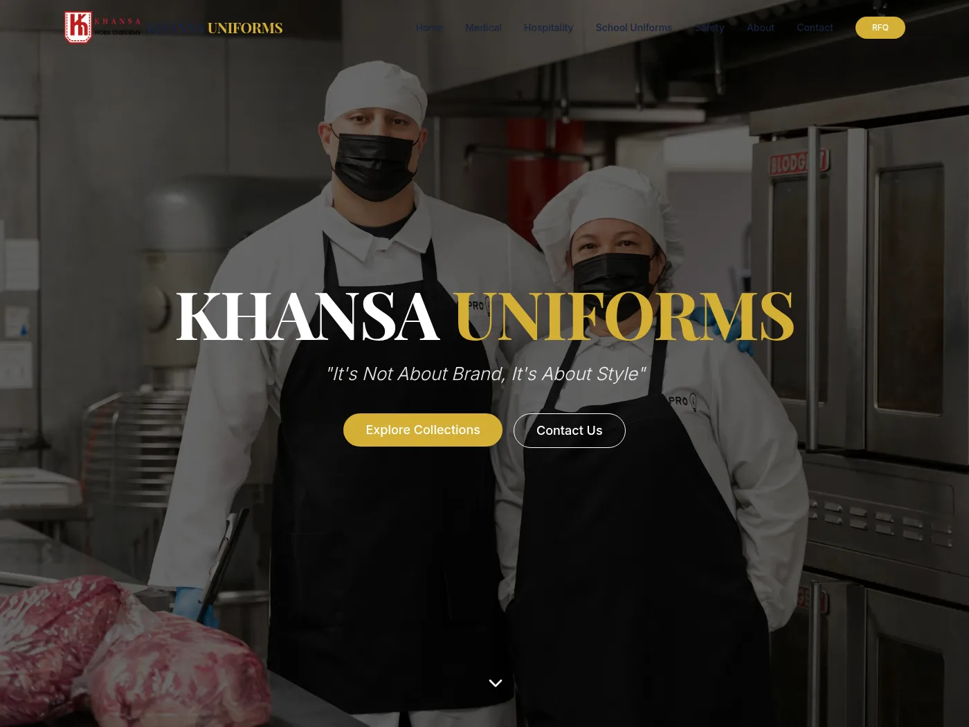 Khansa Uniforms Site
