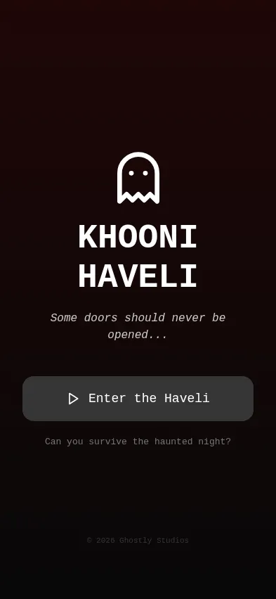 Khooni Haveli Horror Game