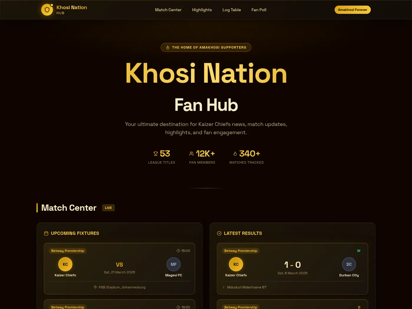 Khosi Nation Hub App