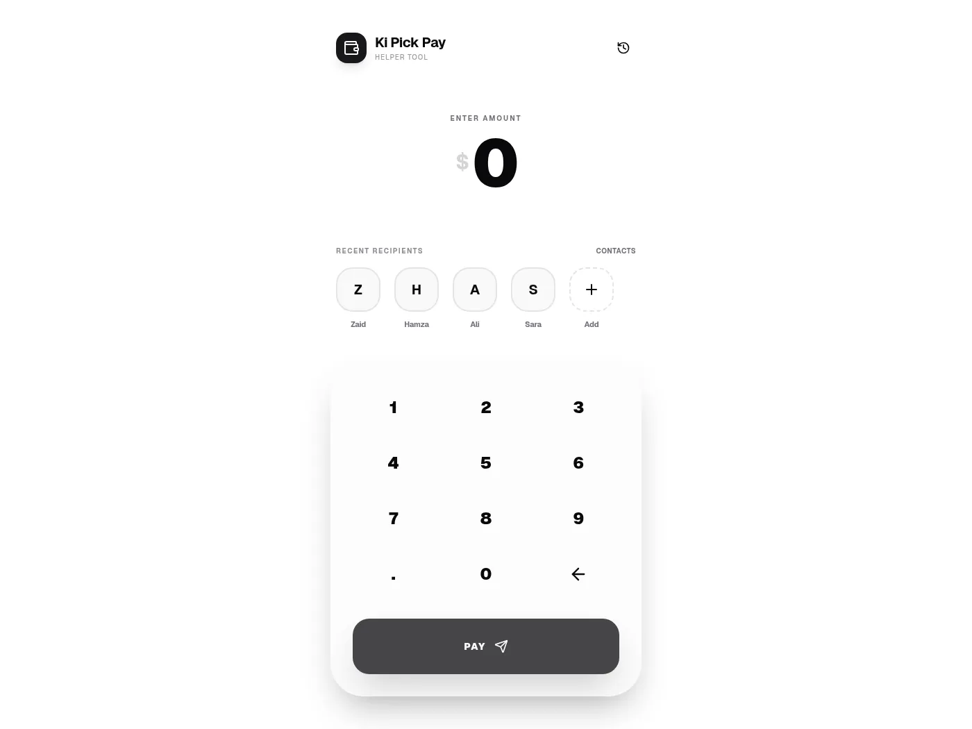 Ki Pick Pay Helper
