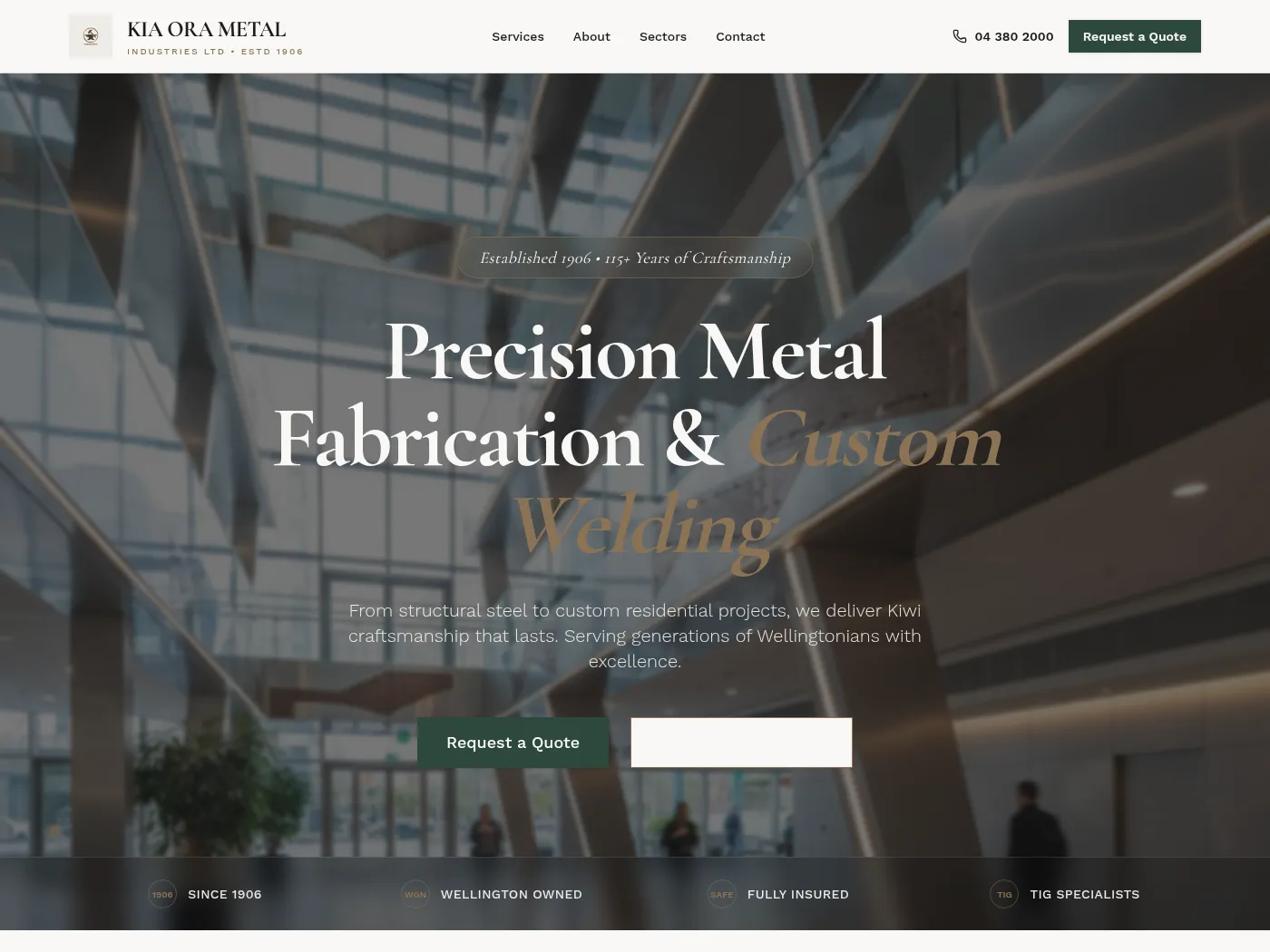 Heritage Metalworks Web