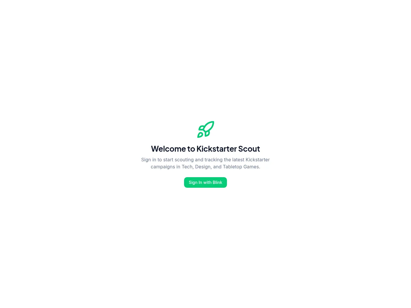 Kickstarter Scout Agent