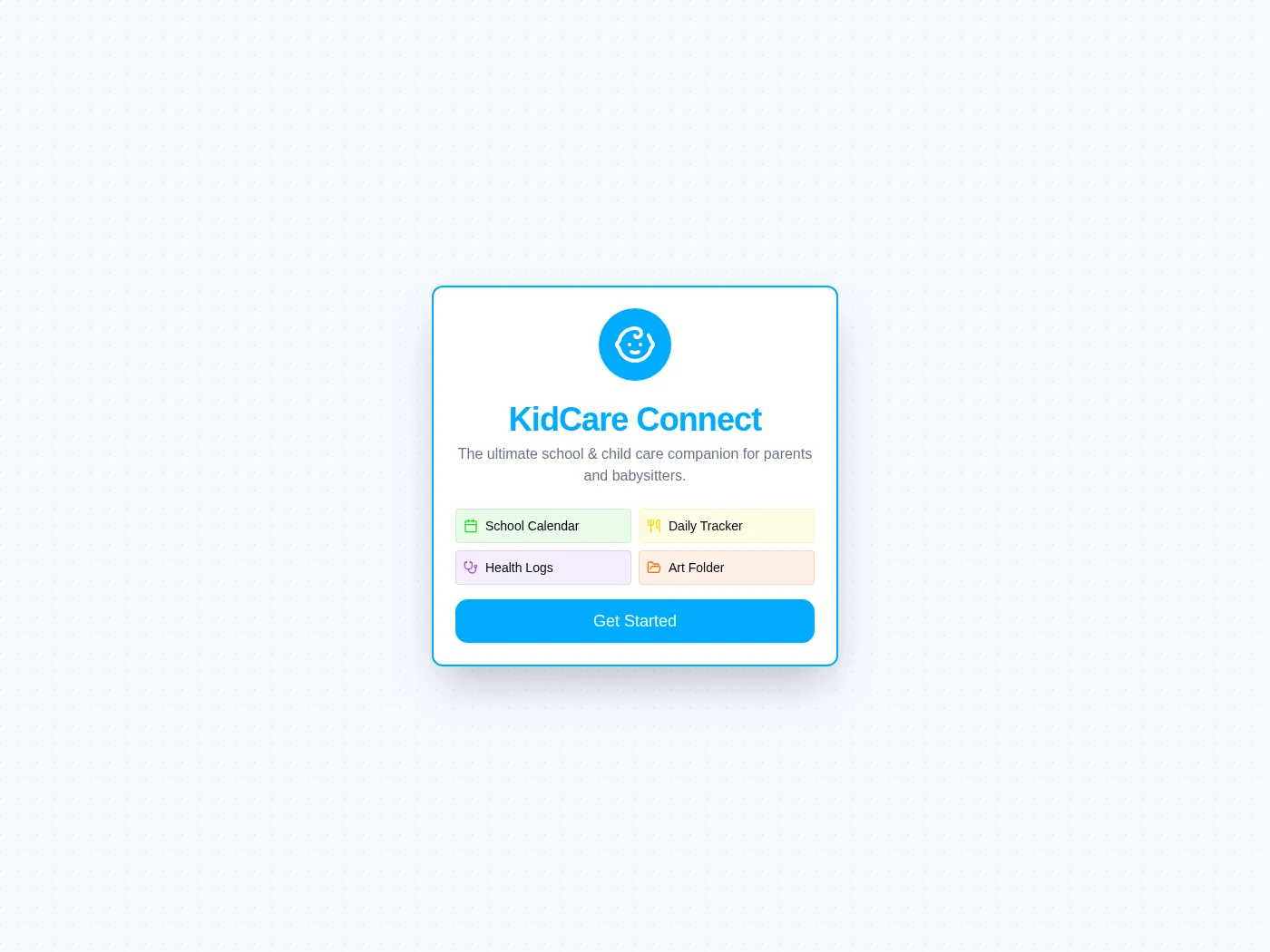 KidCare Connect