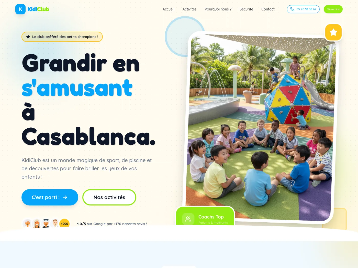 KidiClub Web Experience