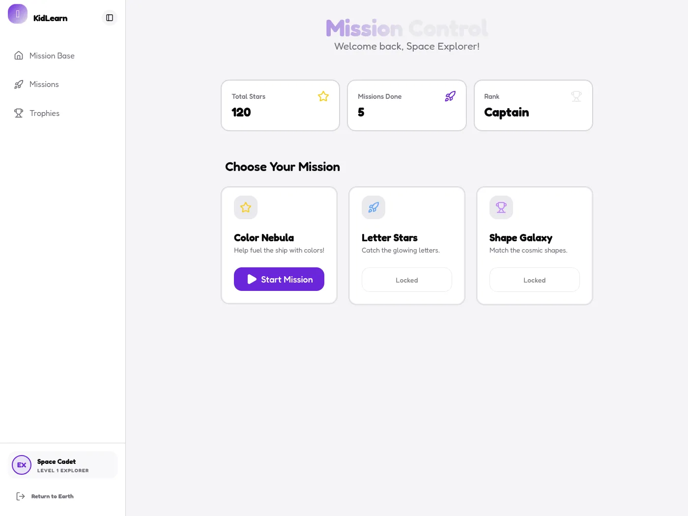 KidLearn Explorer