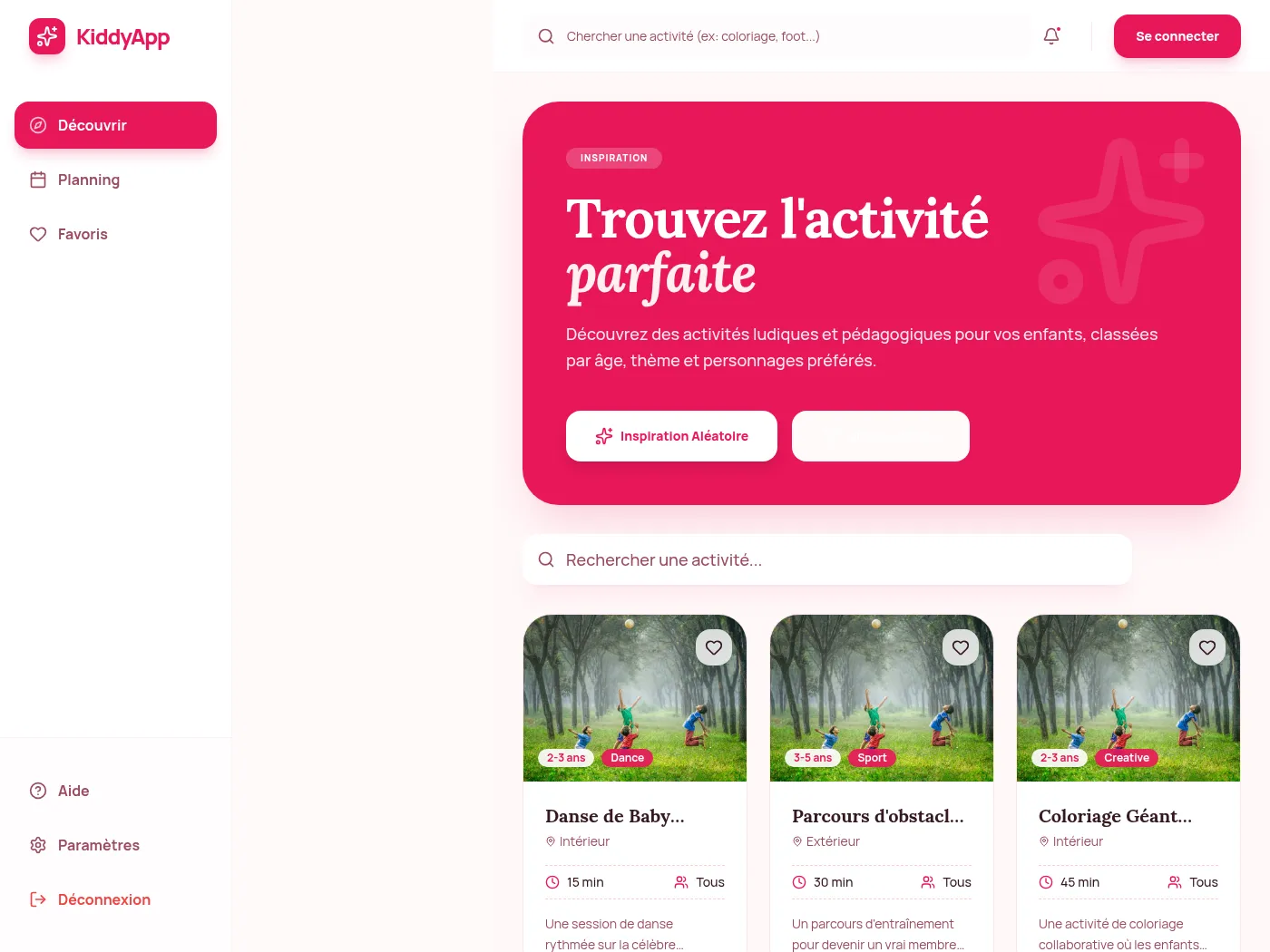 Activités Enfants Faciles