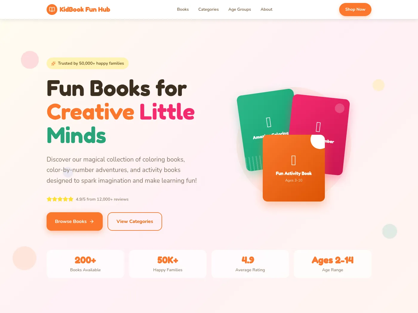 KidBook Fun Hub