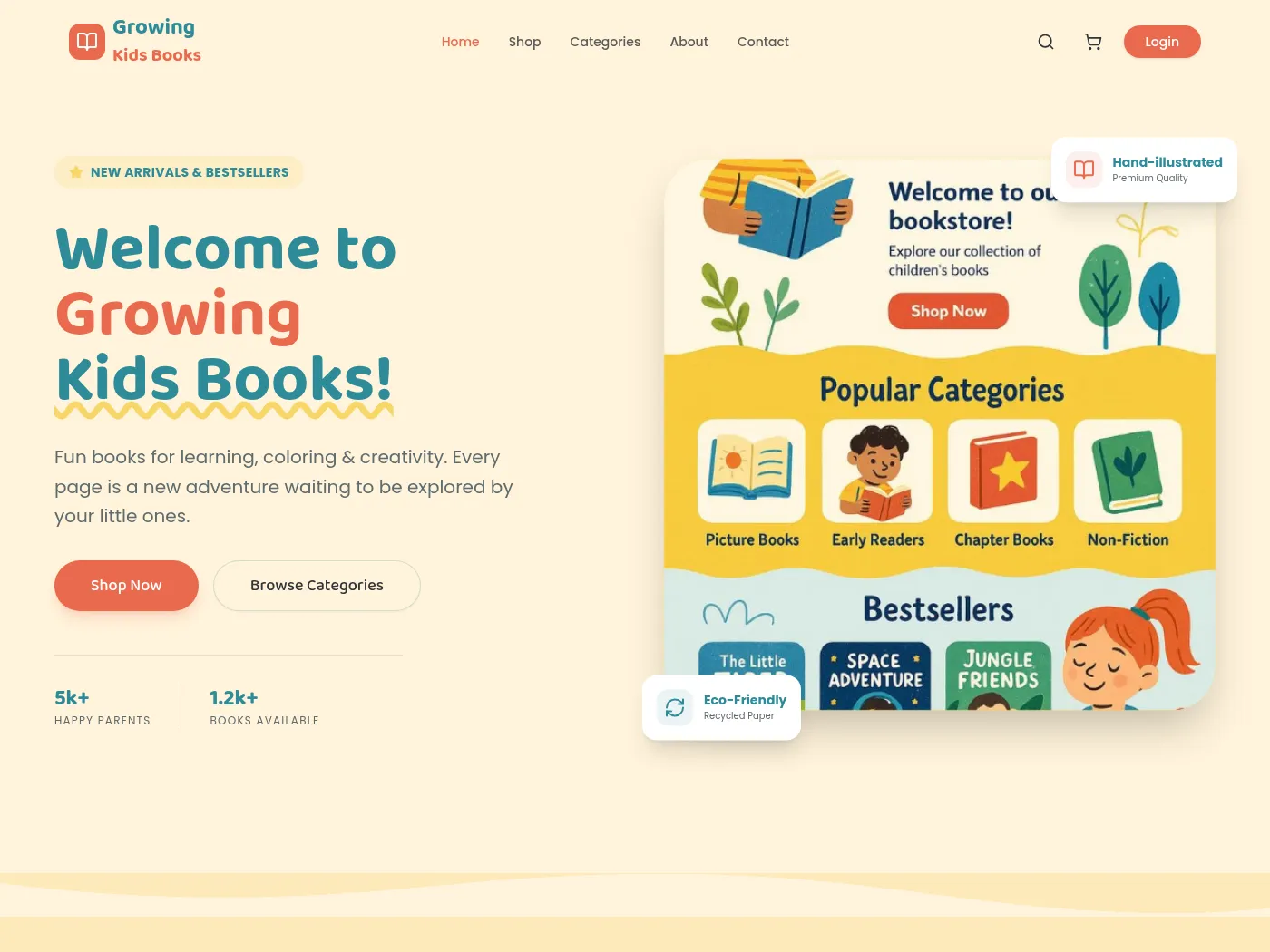 Growing Kids Books Shop