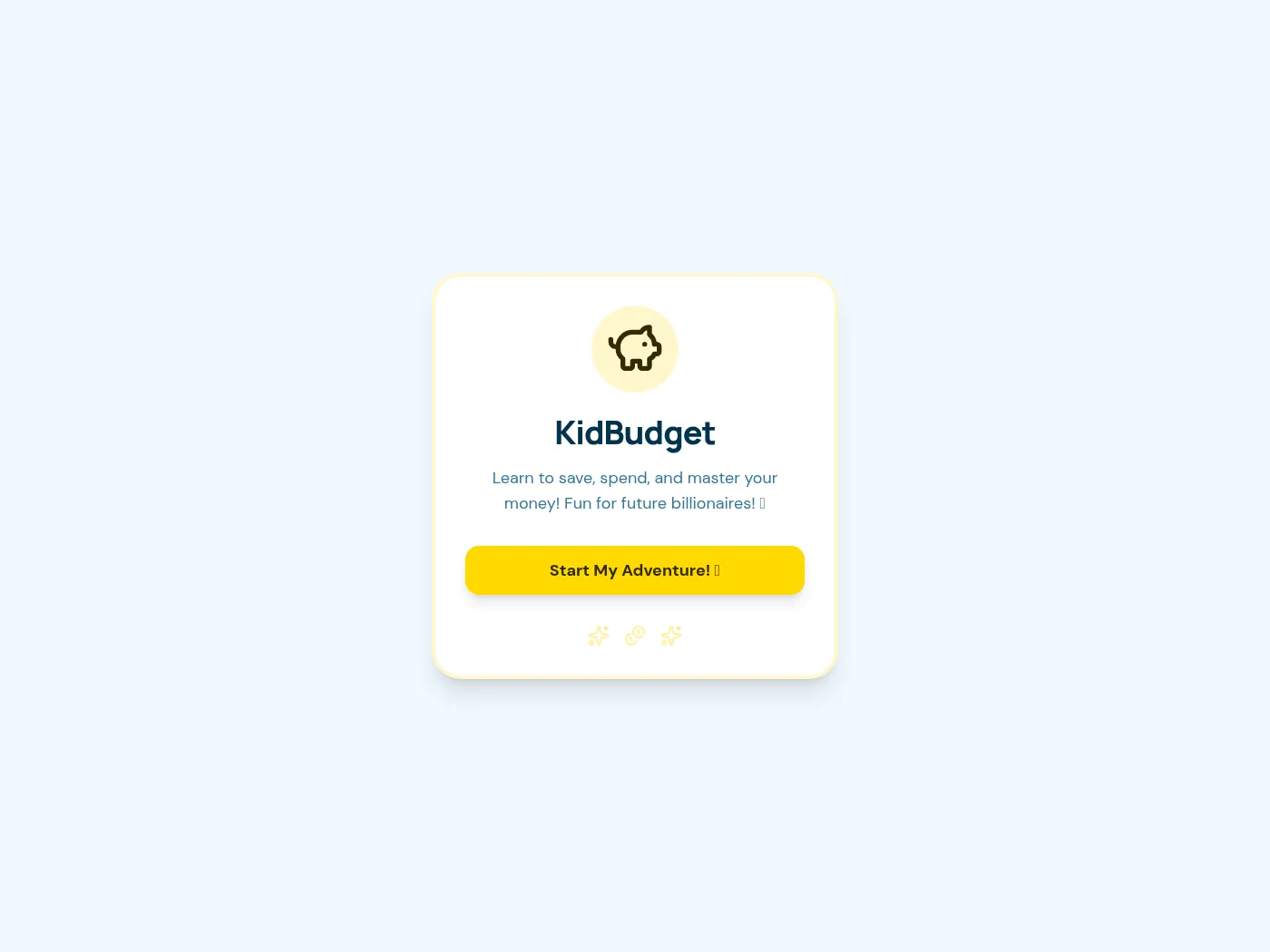 KidBudget Explorer