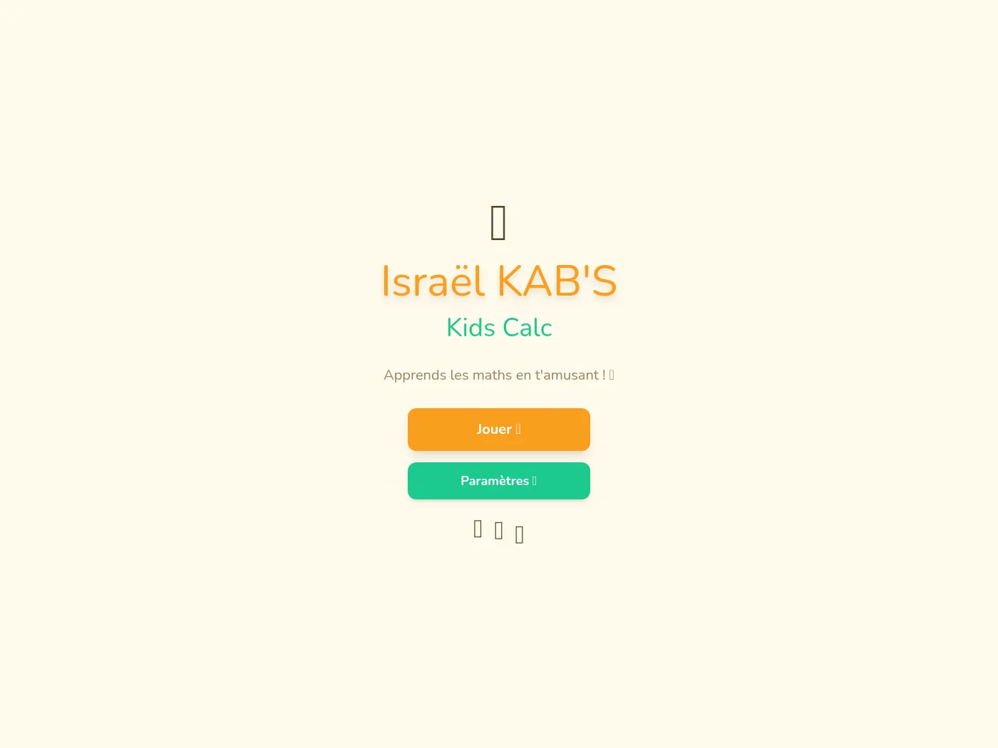 Israël KAB'S Kids Calc