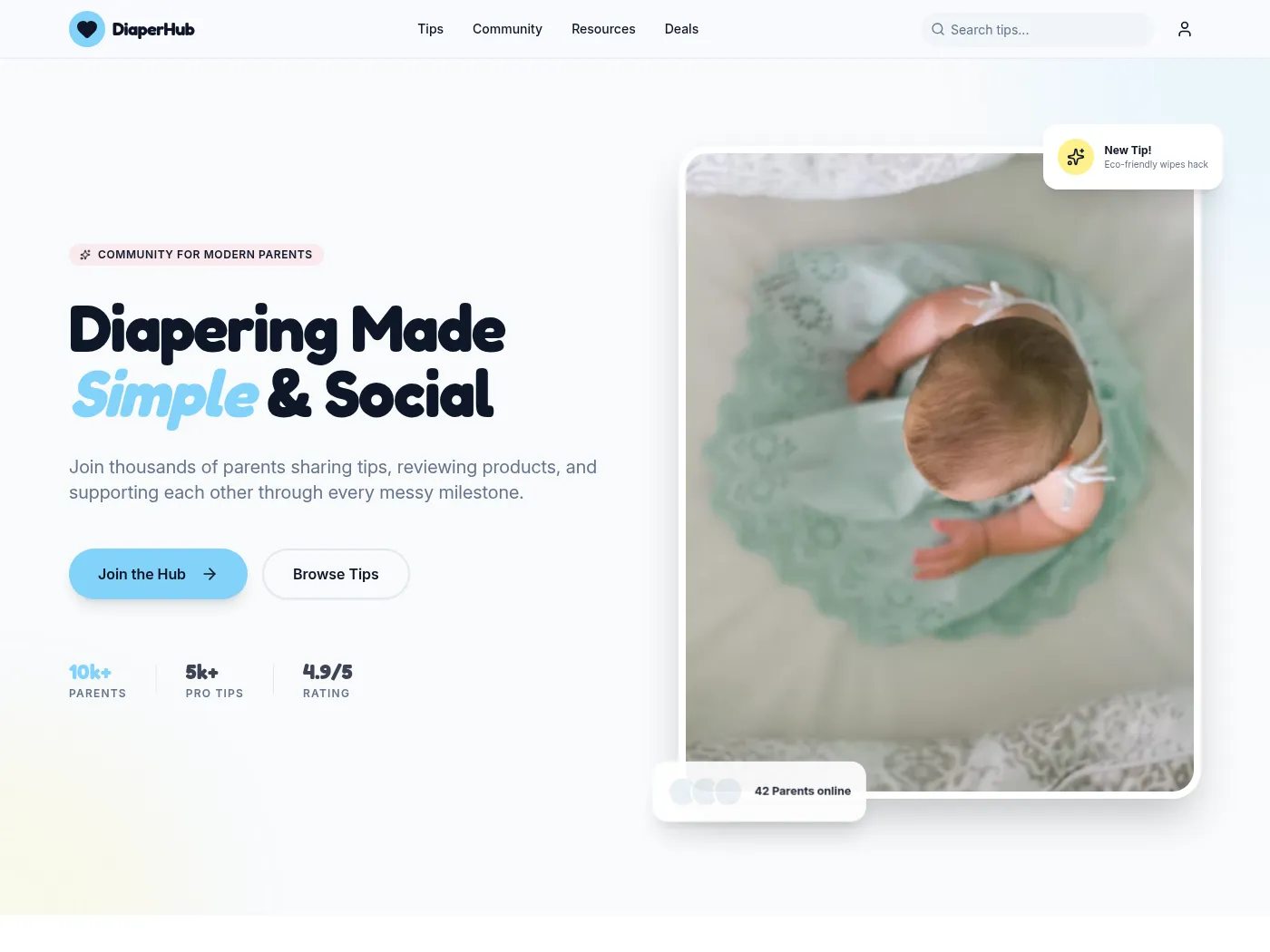 Diaper Community Hub