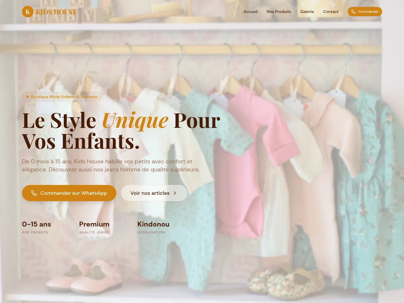 Kids House Boutique Web