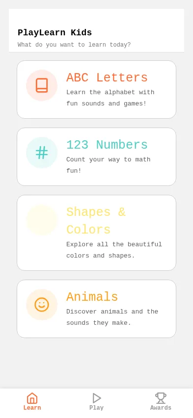 PlayLearn Kids