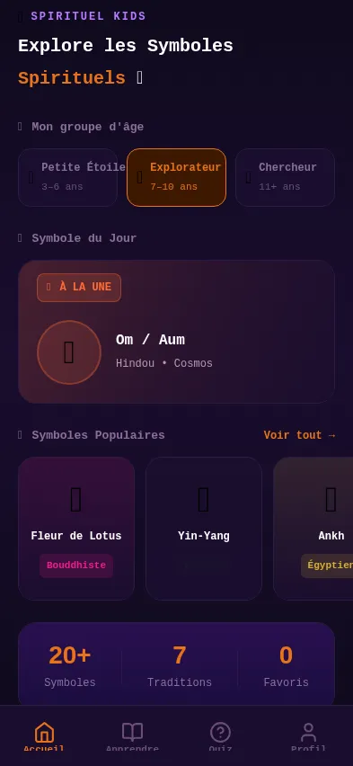 Spirituel Kids App