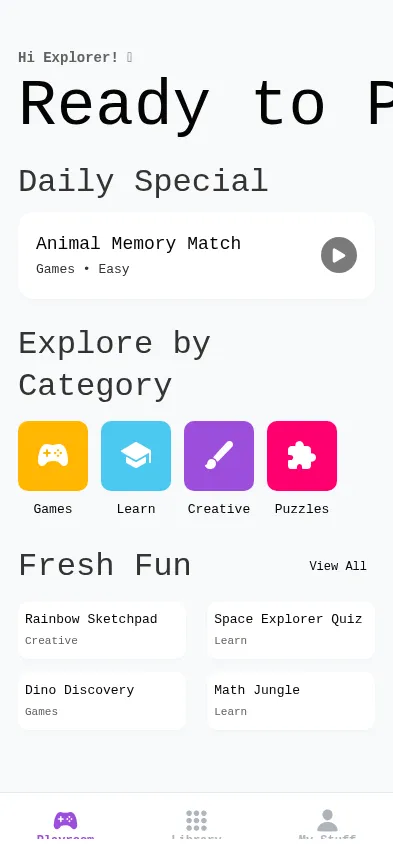 KidzPlay App