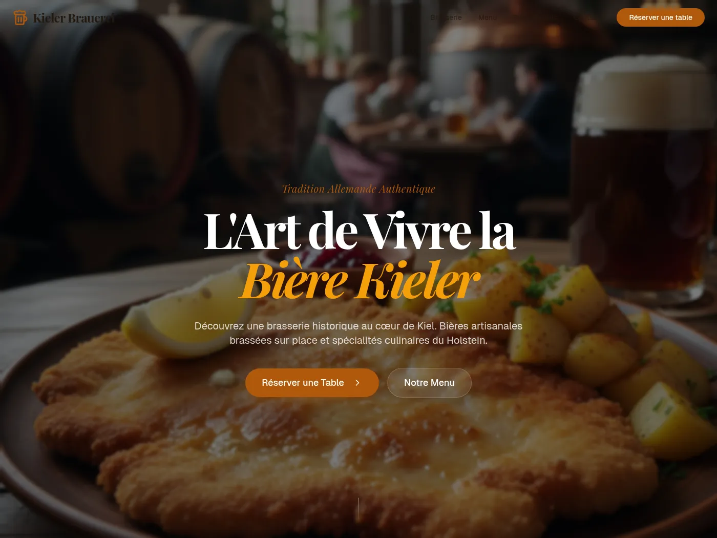 Kieler Brasserie Landing