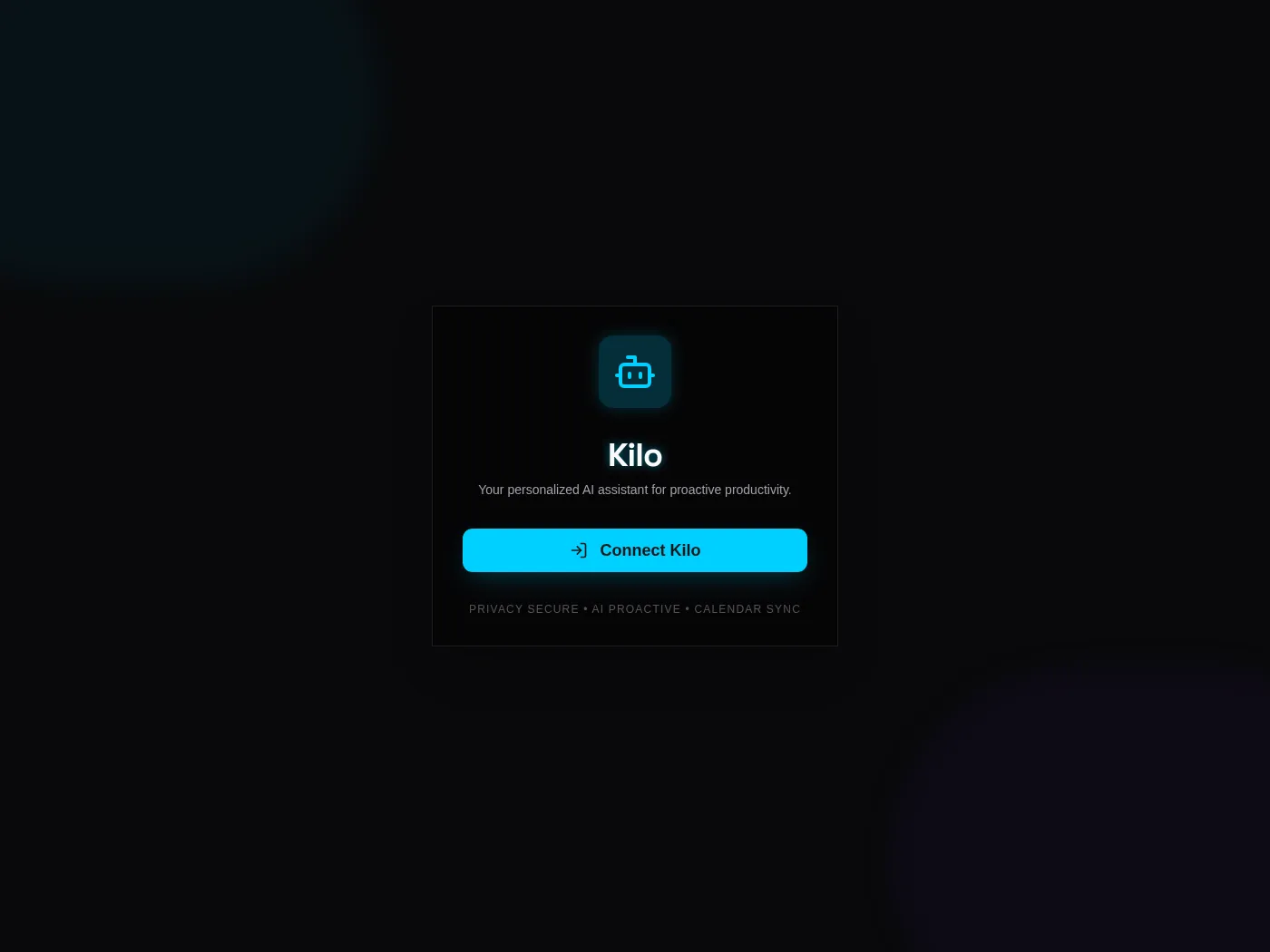 Kilo AI Assistant