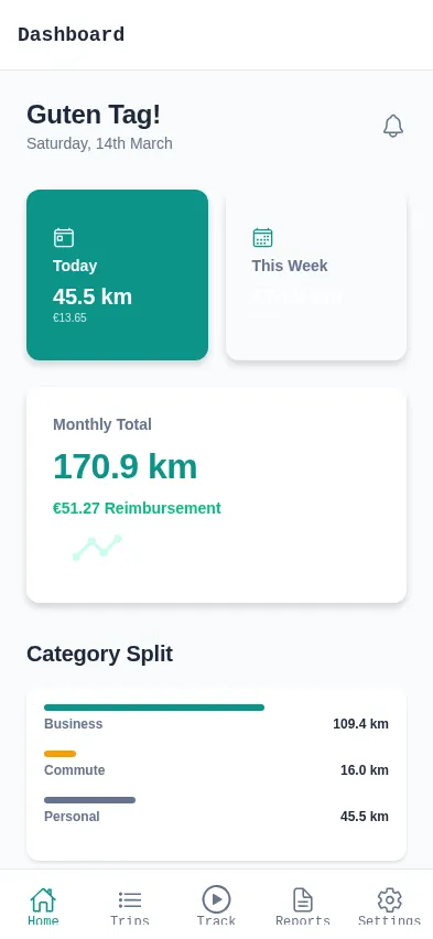 KiloTrack Mileage App