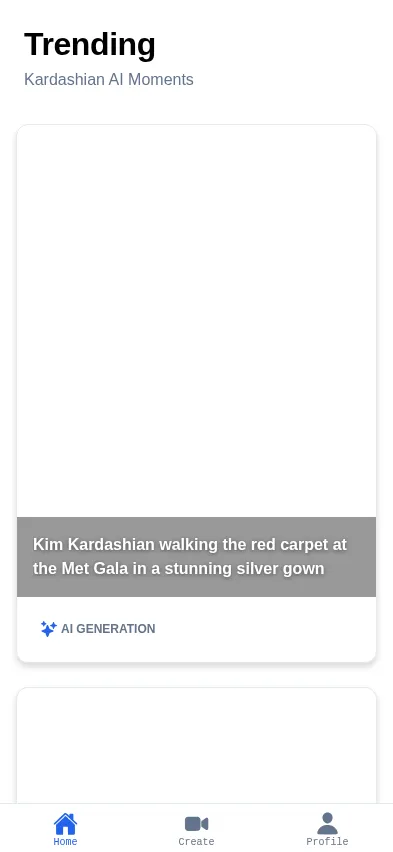 Kardashian AI Video Maker