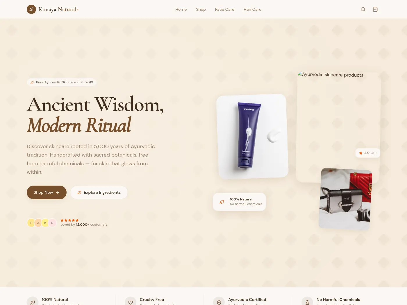 Kimaya Naturals Shop
