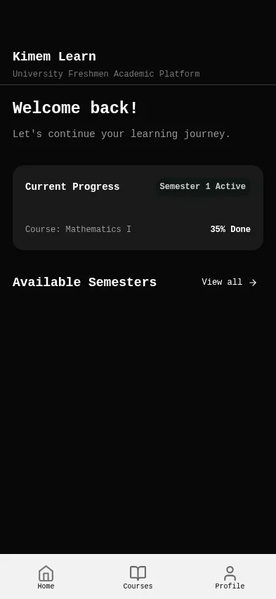 Kimem Learn Mobile