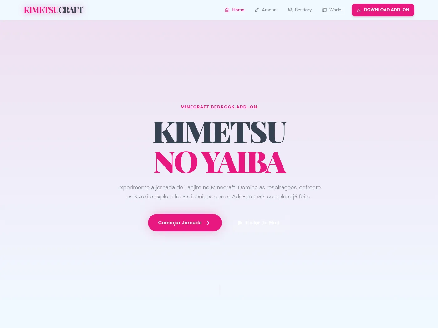 KimetsuCraft Add-on