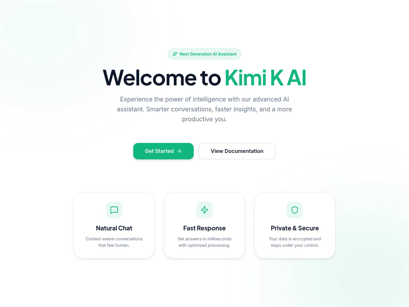 Kimi K AI Clone