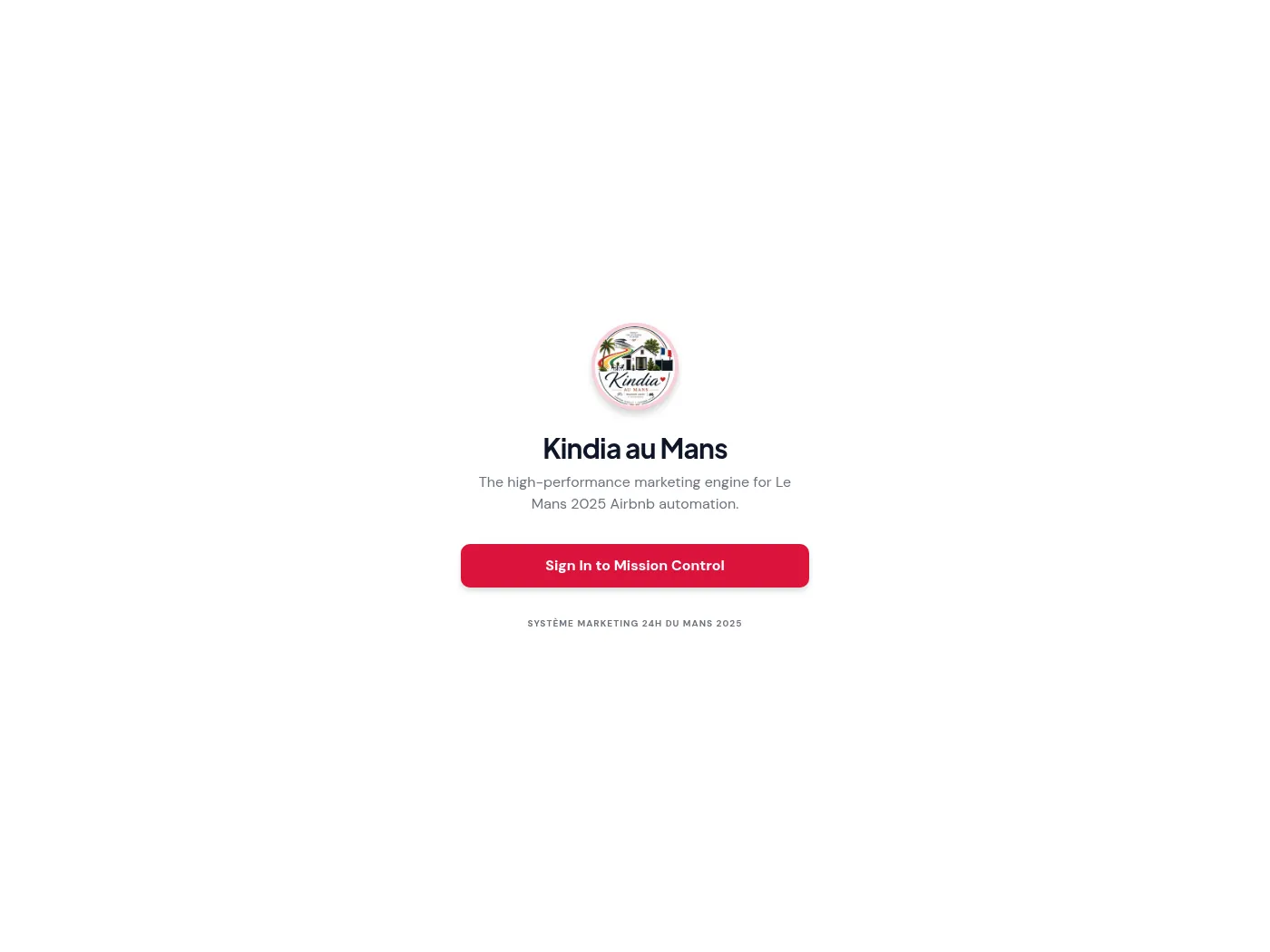Kindia Race Booking Suite