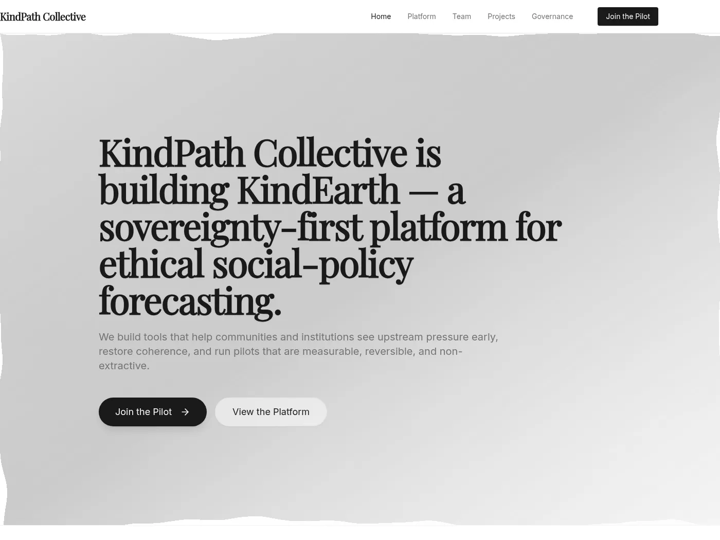 KindPath Launch Blueprint
