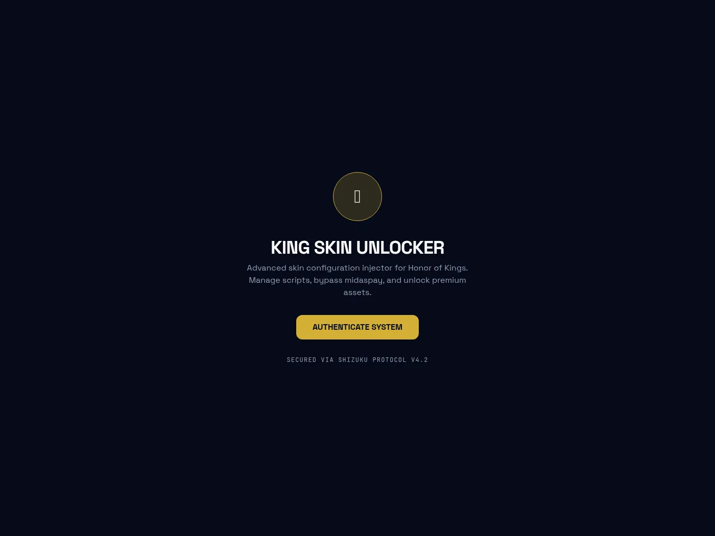 KingSkin Unlocker