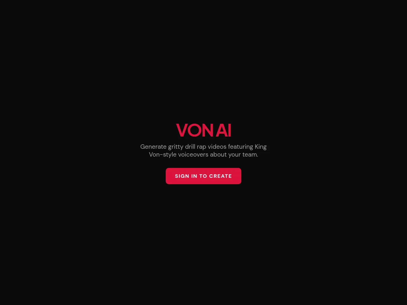 AI King Von Rap Video