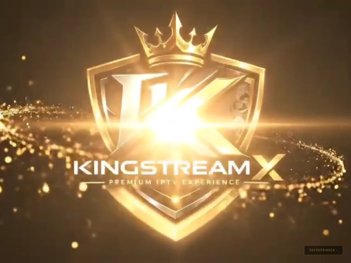 KingstreamX Premium IPTV UI