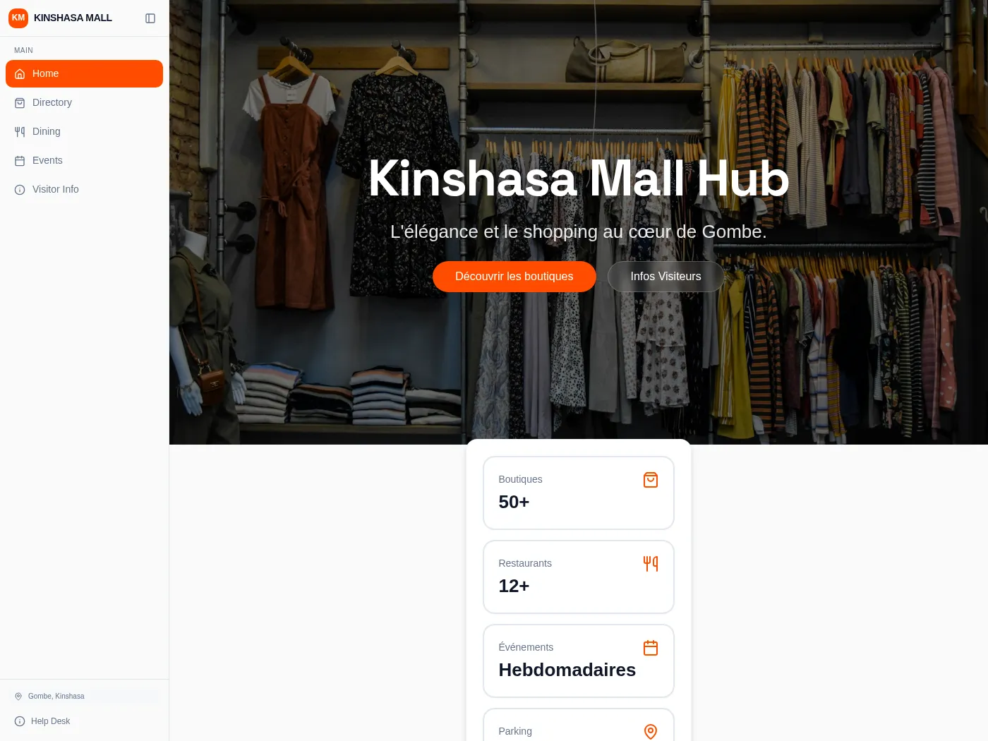 Kinshasa Mall Hub