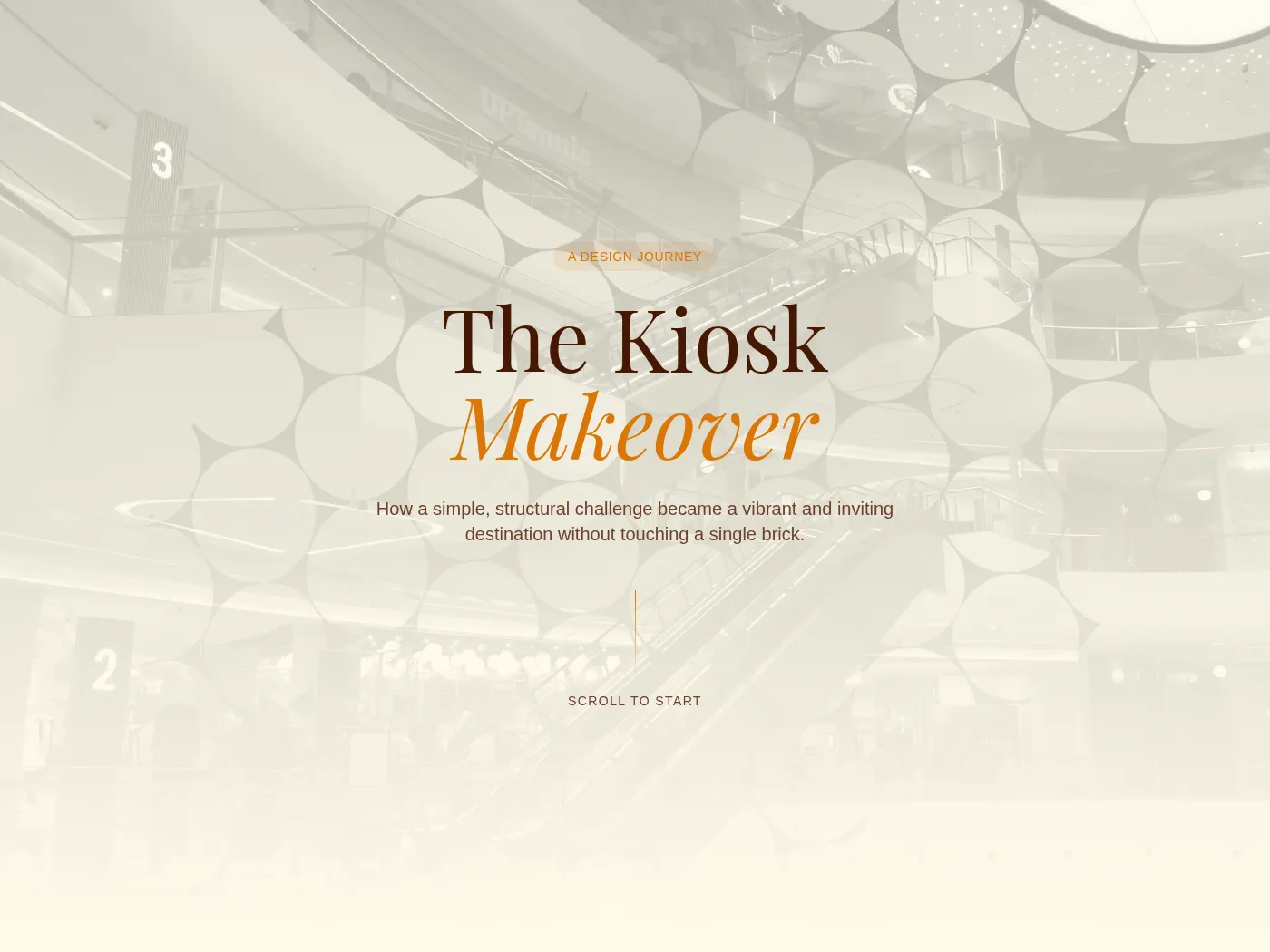 Kiosk Makeover Journey