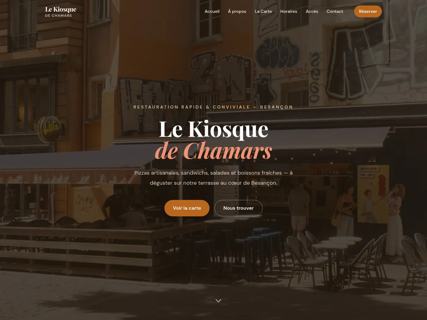Kiosque de Chamars Site