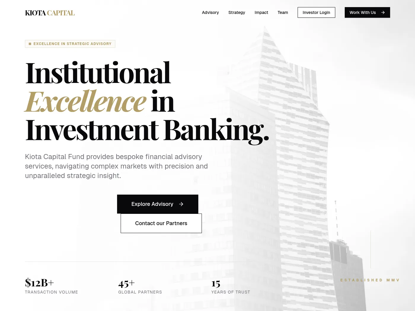 Kiota Capital Site