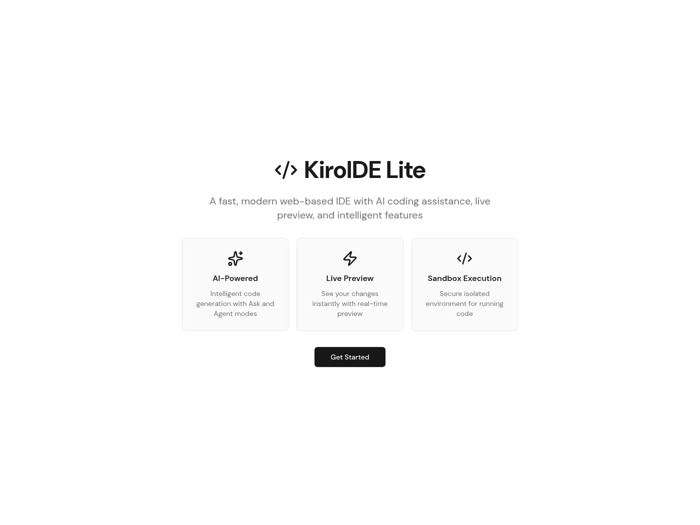 KiroIDE Lite