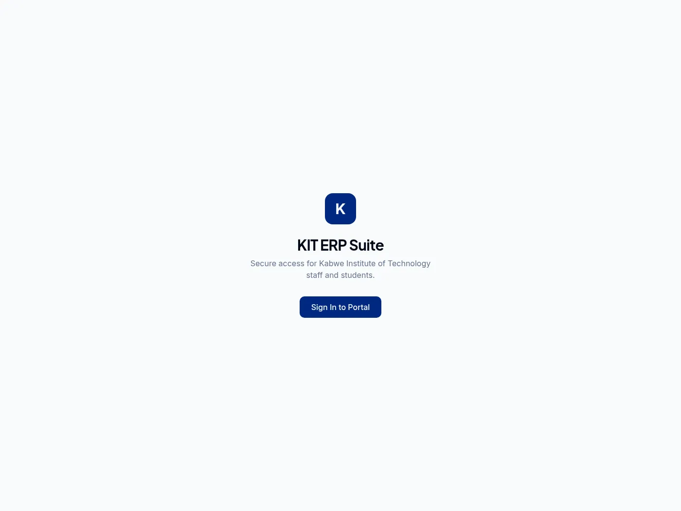 KIT ERP Suite