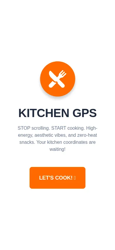 Kitchen GPS AI Onboarding