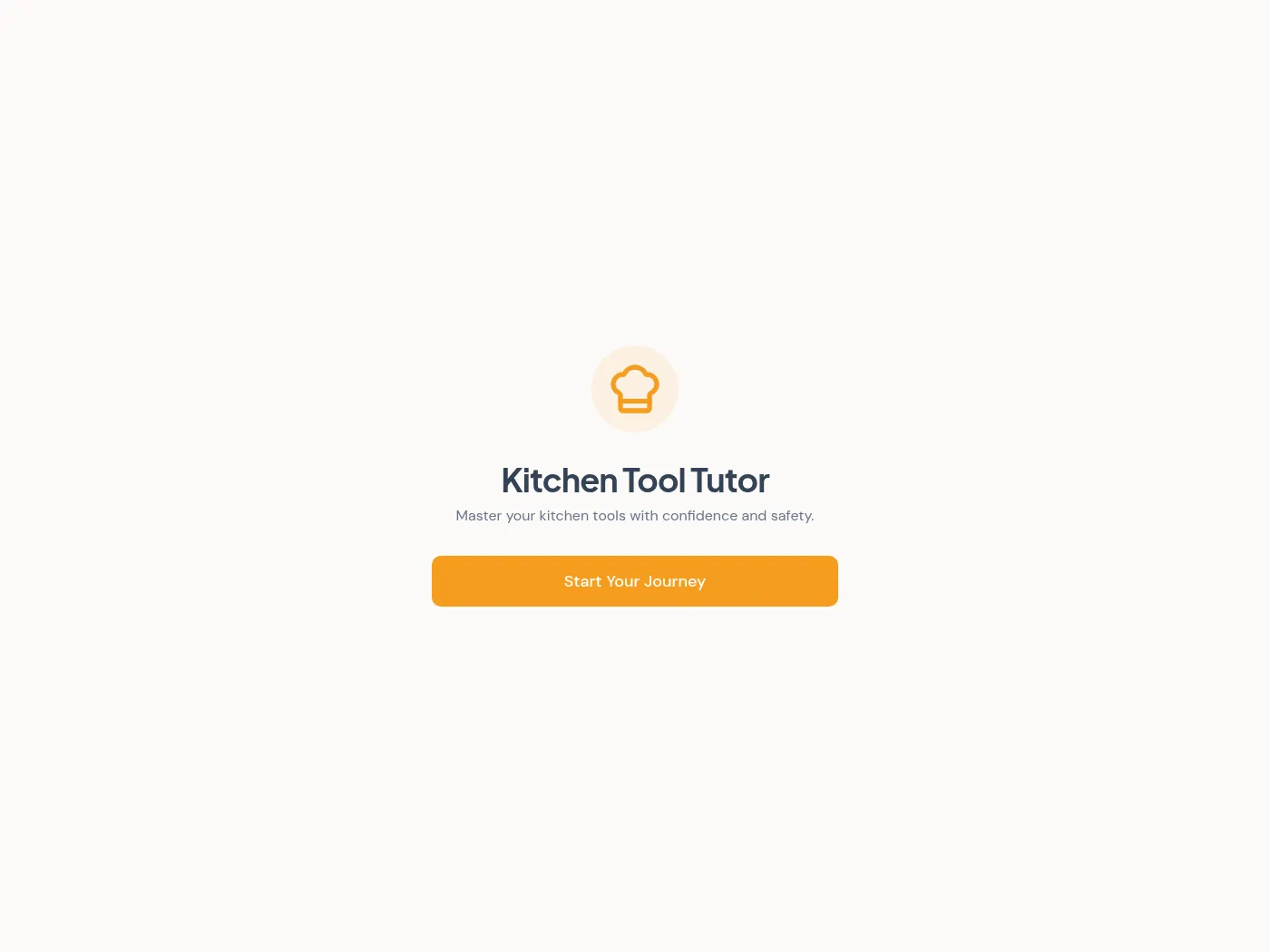 Kitchen Tool Tutor