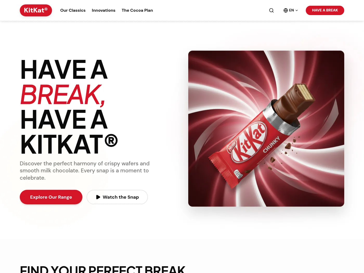 KitKat Chocolate Showcase