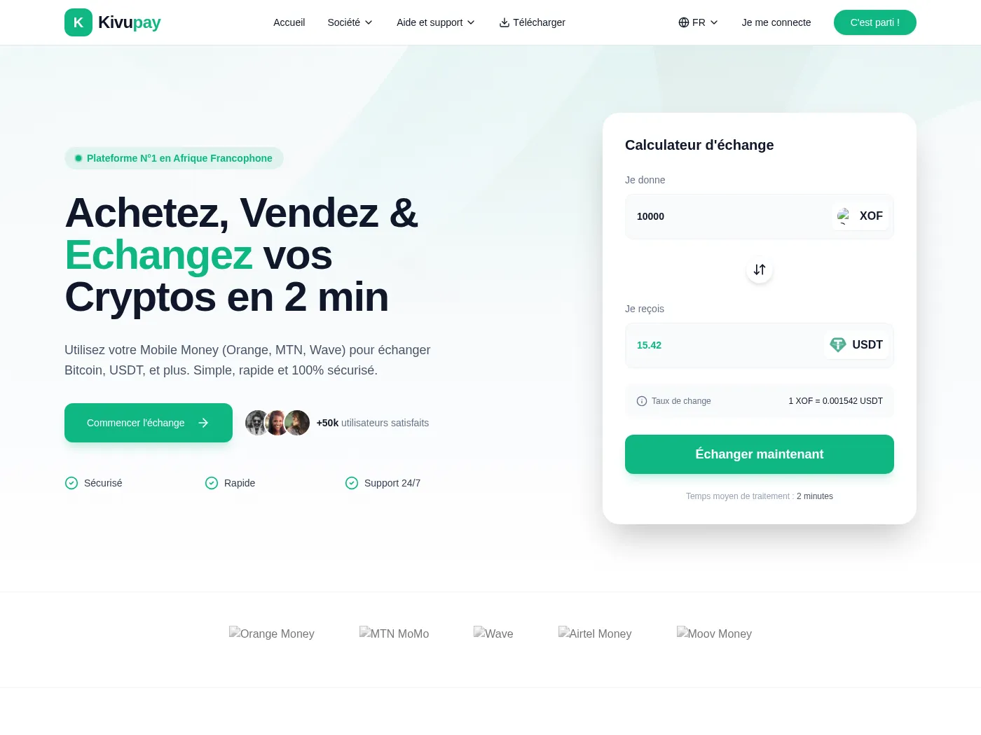 Kivupay Currency Exchange