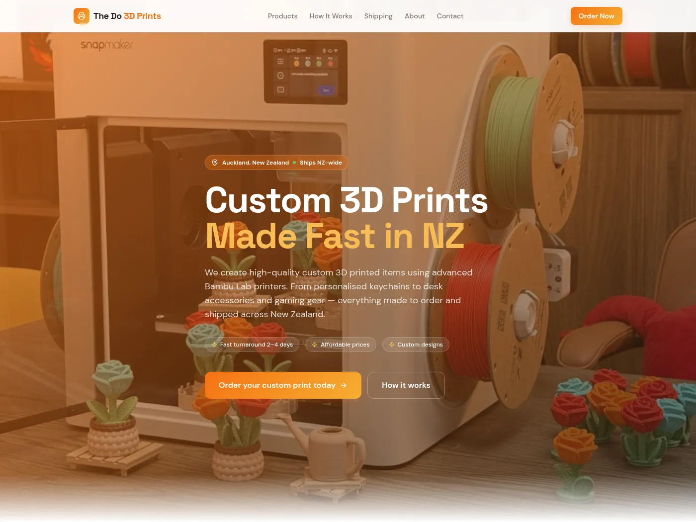 Kiwi 3D Prints