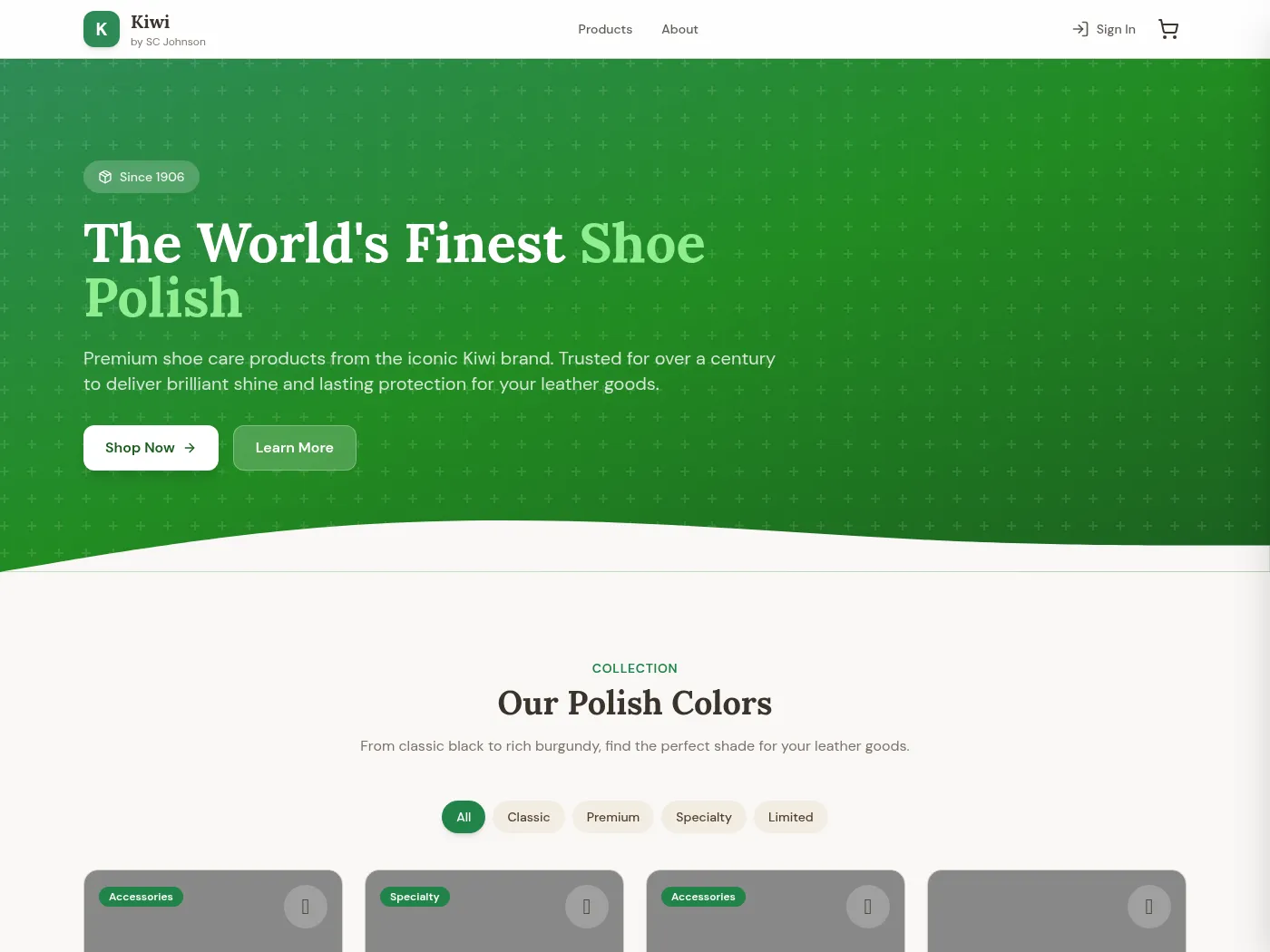 Kiwi Shop App