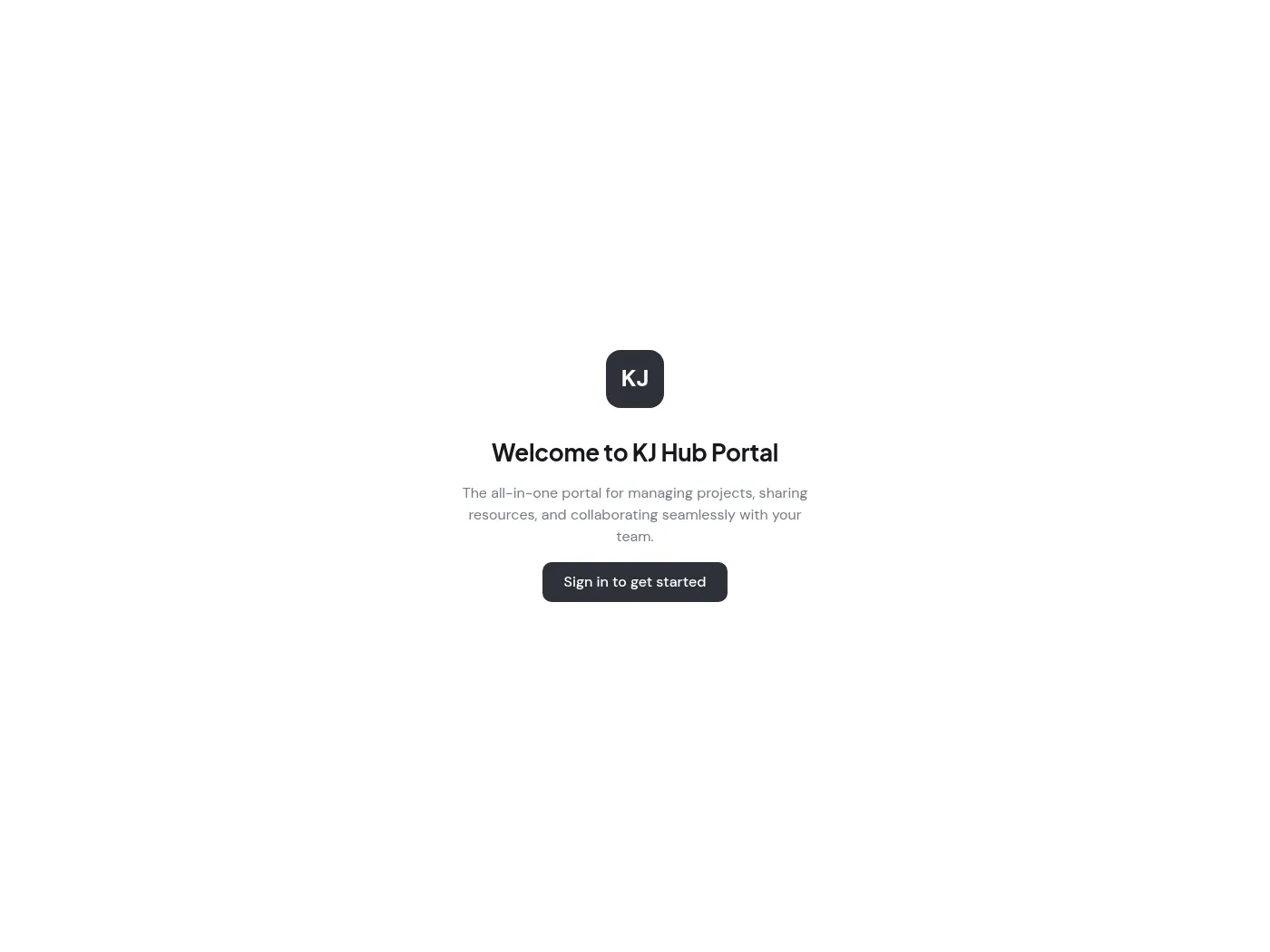KJ Hub Portal