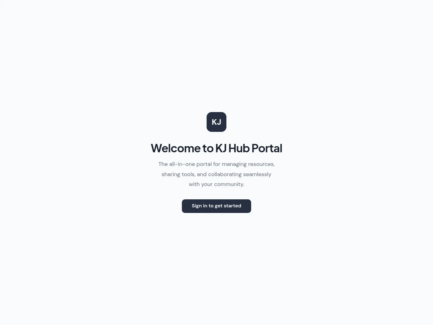 KJ Hub Portal