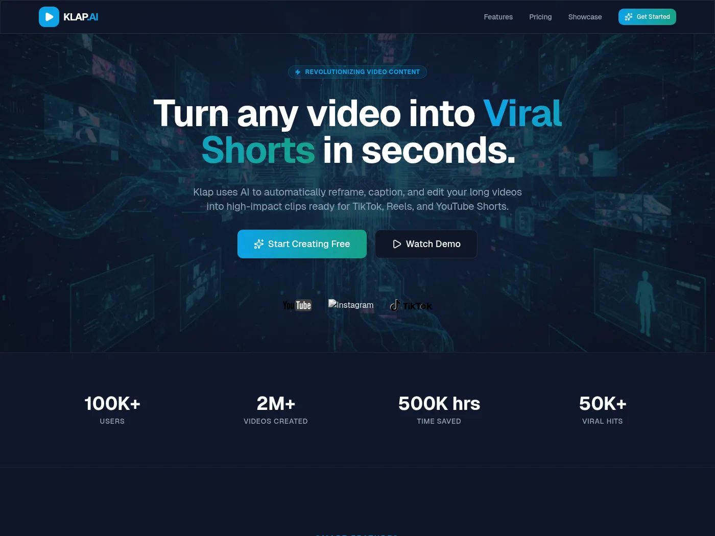 Klap AI Video Clone